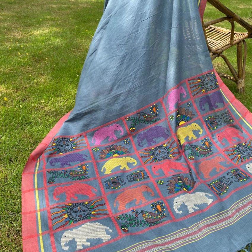 Belbutii – Bawan buti saree